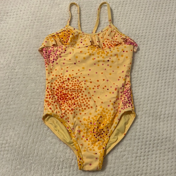 GAP | Swim | Gap Kids One Piece Swimsuit With Ruffle Girls Medium 8 ...